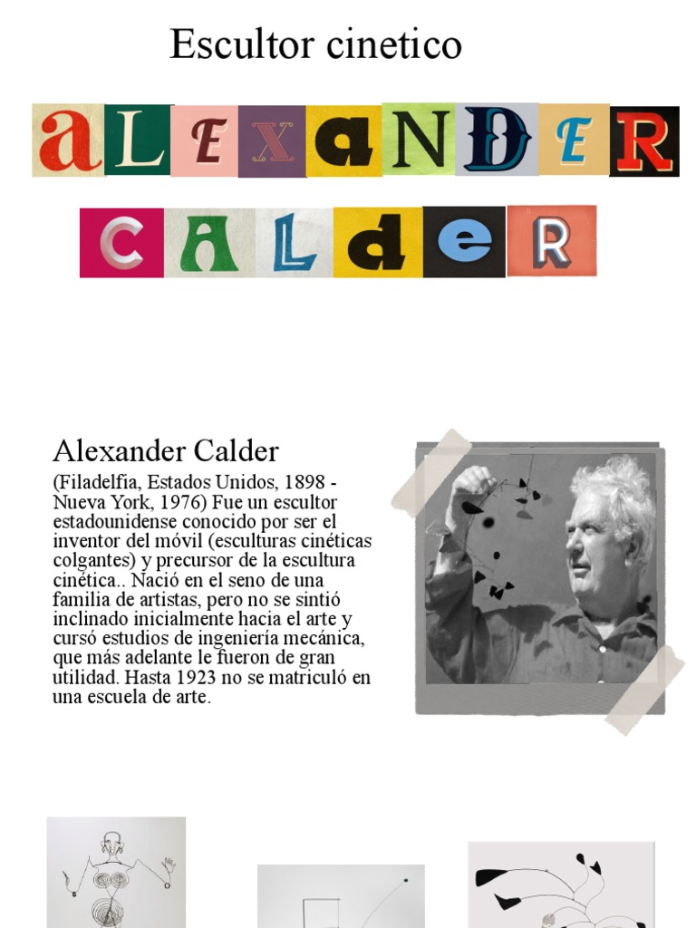 Alexander Calder | PDF