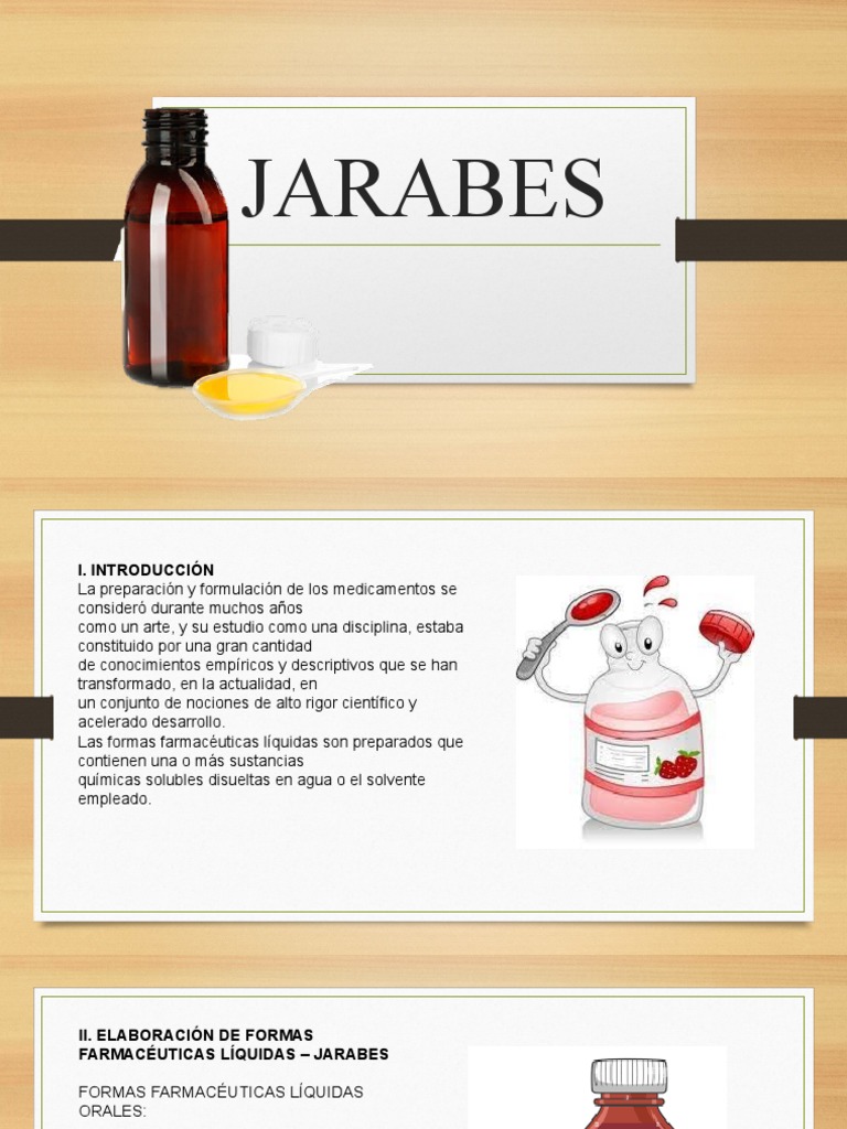 JARABES | Descargar gratis PDF | Fructosa | Medicamentos con receta