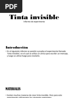 Triptico Hacer Tinta Invisible | PDF | Incendios