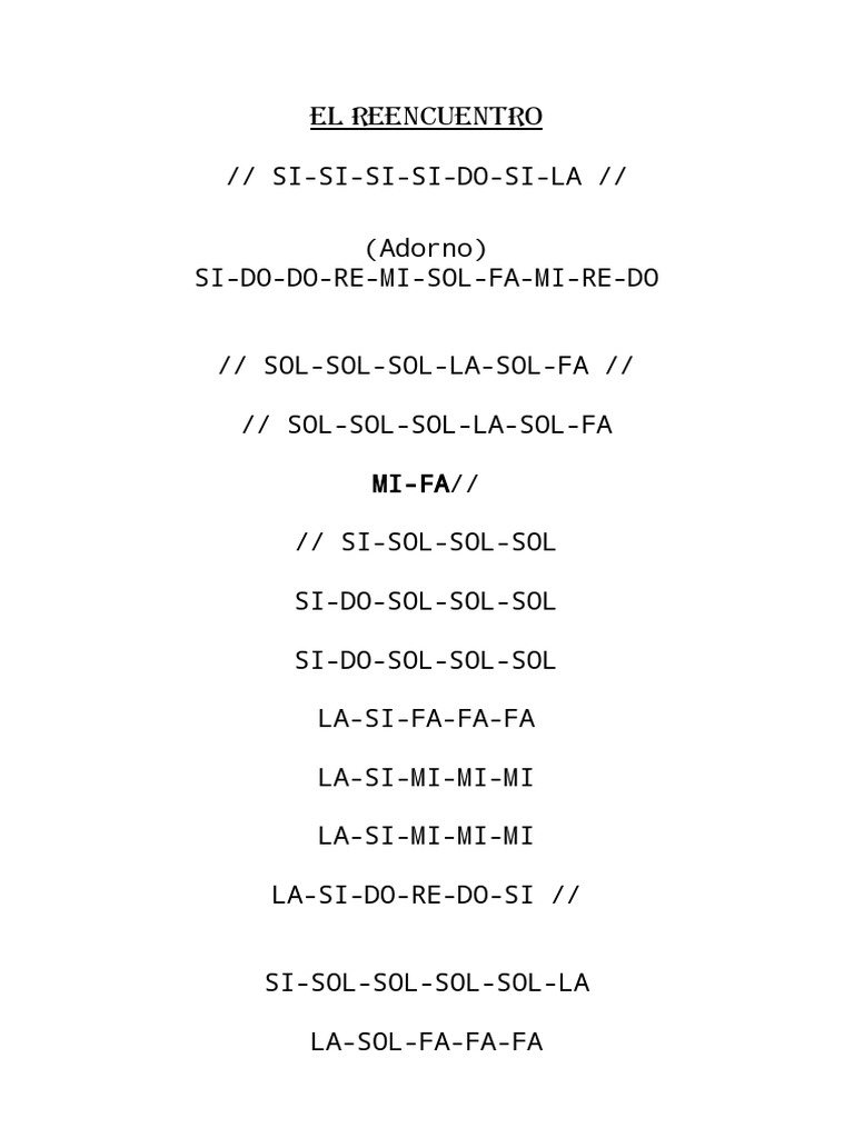 Notas Musicales | PDF | Artes del Lenguaje y Comunicación