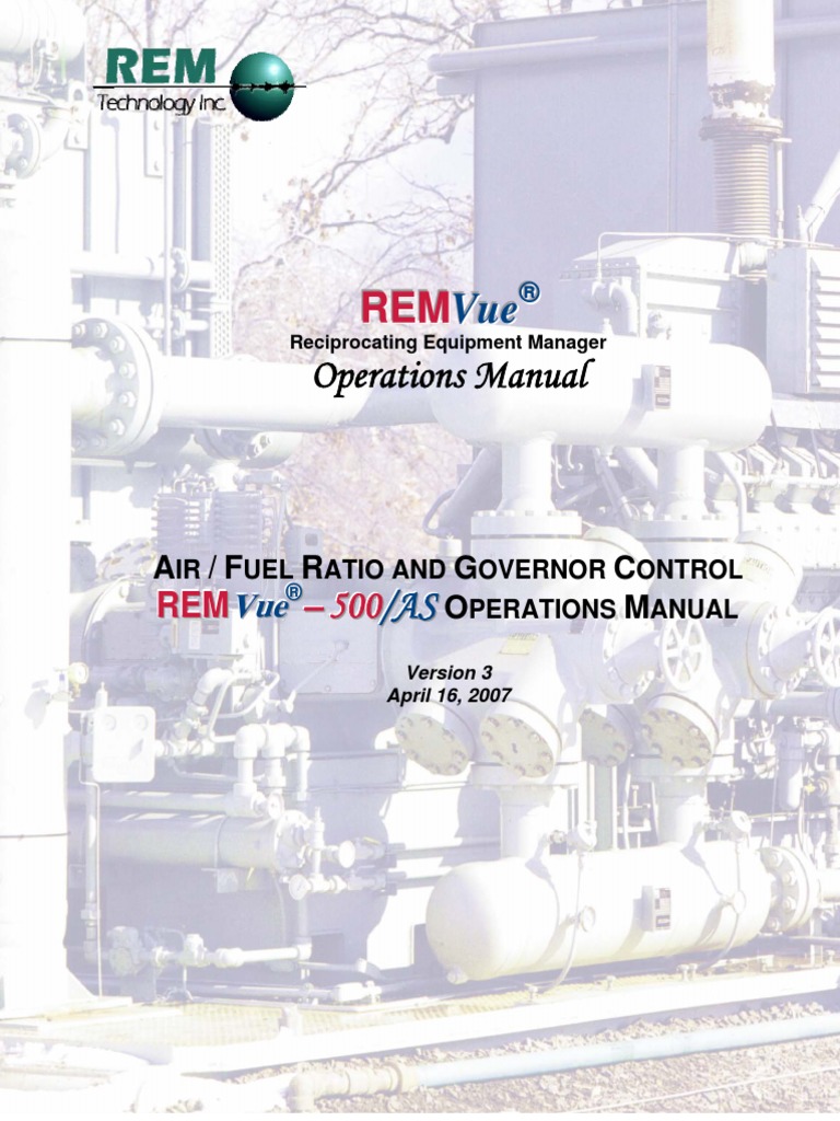 5 Rem-Technology-Inc Remvue Operational | PDF | Turbocharger | Internal Combustion Engine