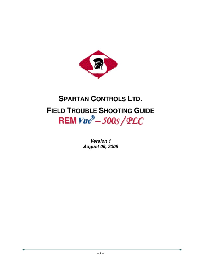 Spartan Controls LTD Field Trouble Shooting Guide | PDF | Programmable ...