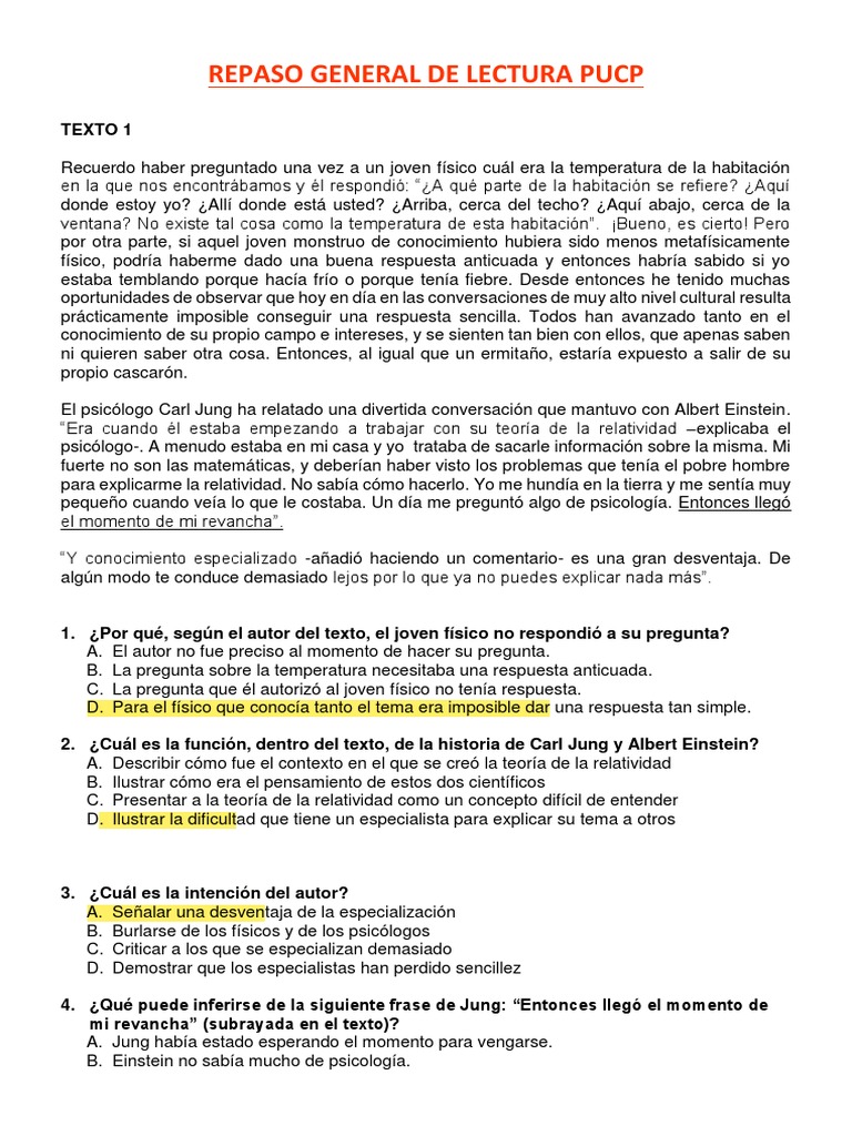 Pop 2021 - Repaso General de Lectura | PDF | Combustible de etanol | Cerebro