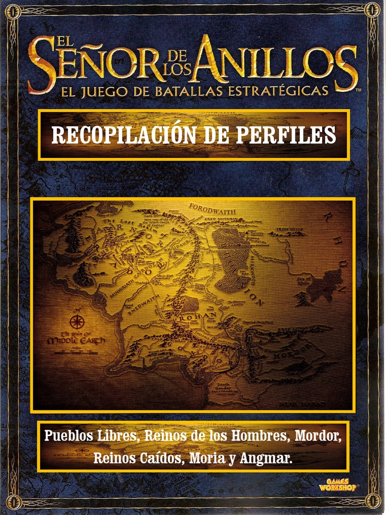 Esdla Perfiles Final | PDF | El Señor de los Anillos | Tierra Media