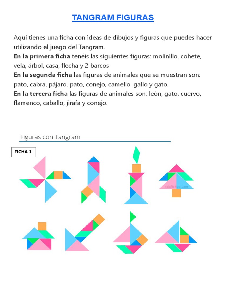 Figuras Tangram | PDF