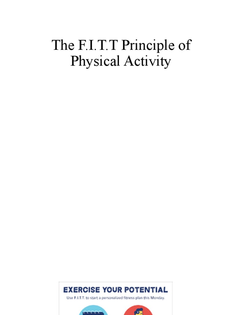 Fitt | PDF | Strength Training | Physical Fitness