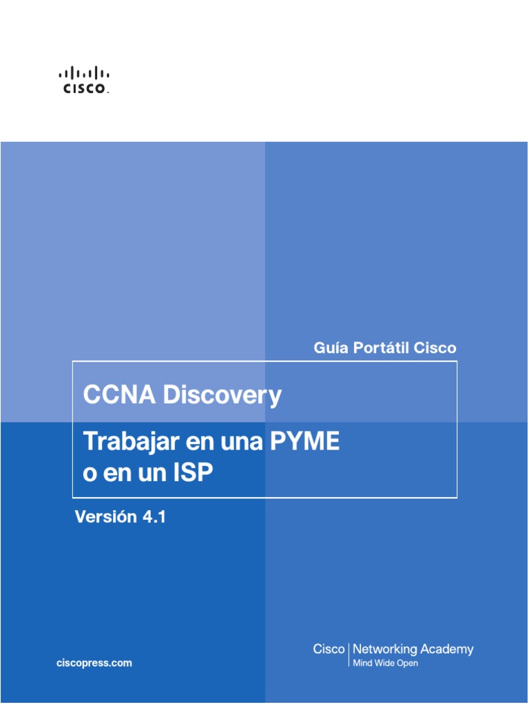 CCNA Discovery - Trabajar en Una PYME o en Un ISP | PDF | Internet | Línea de abonado digital