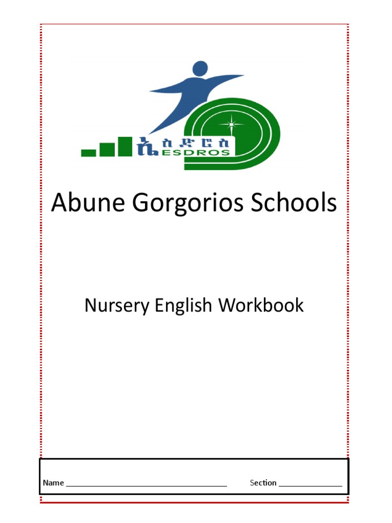 LKG English Workbook for Beginners | PDF | Workweek And Weekend