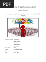 POB Sample SBA | PDF | Interview | Motivation