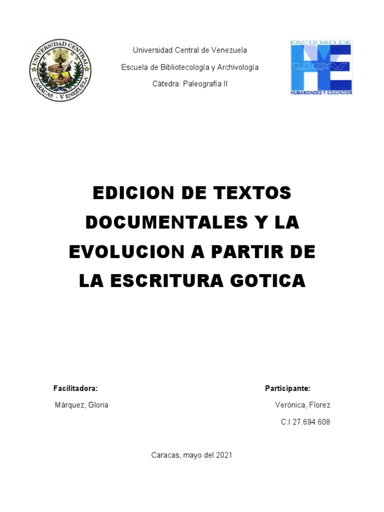 Evolución de la Escritura Cortesana | PDF | Puntuación | Escritura