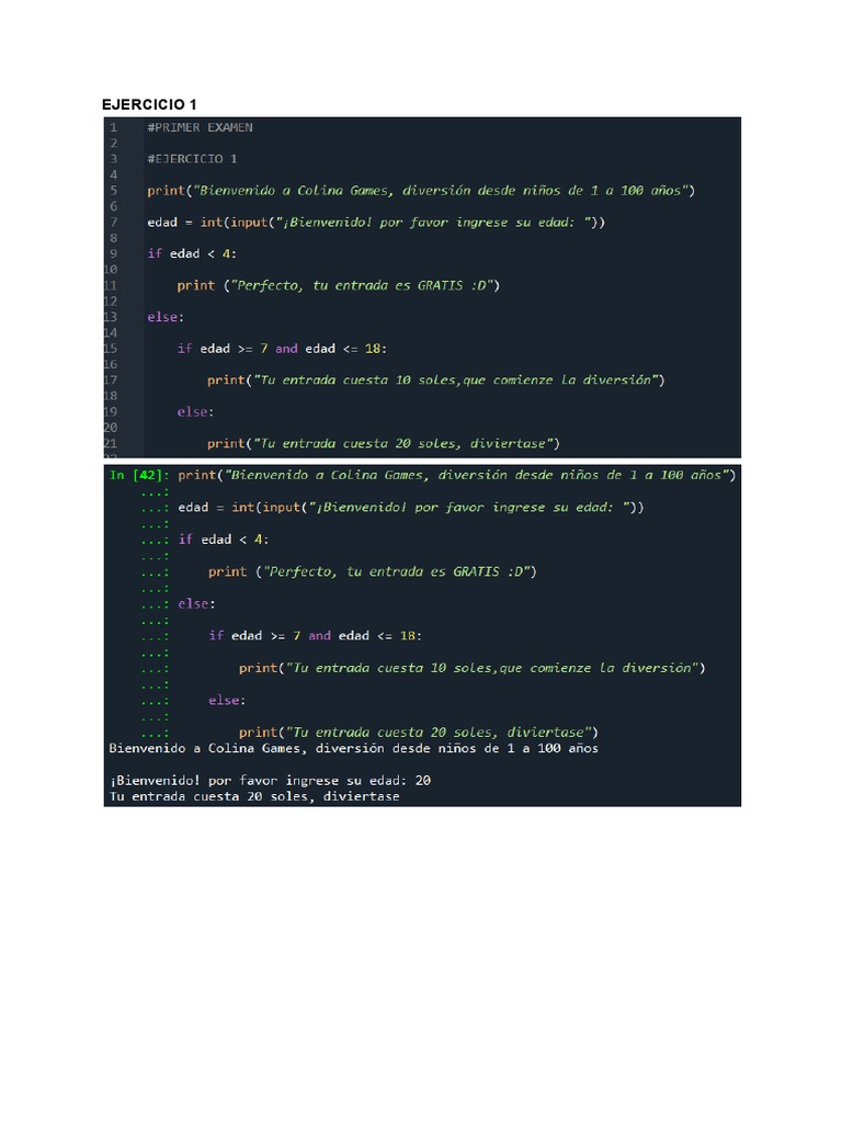 Primer Examen - G.B | PDF