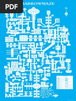 LL Module Barrowmaze 1, Black Map | PDF