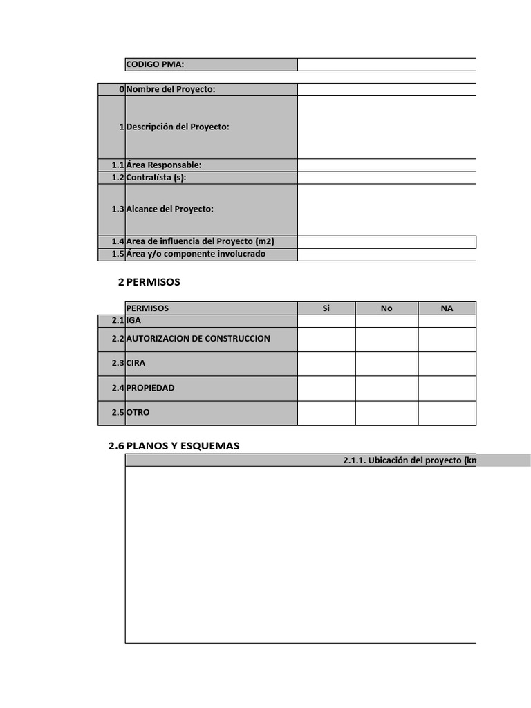 Formato de PMA | PDF | Ciencias de la Tierra | Materiales