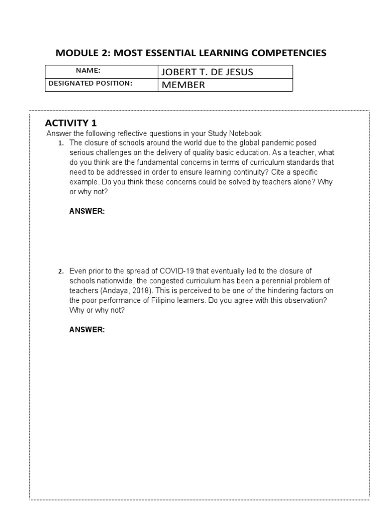 Study Notebook Module 2 | PDF | Polynomial | Equations