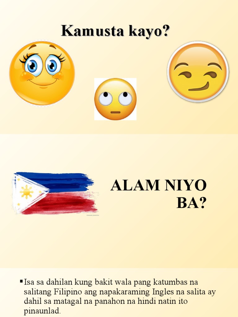 Suliranin Sa Wika | PDF