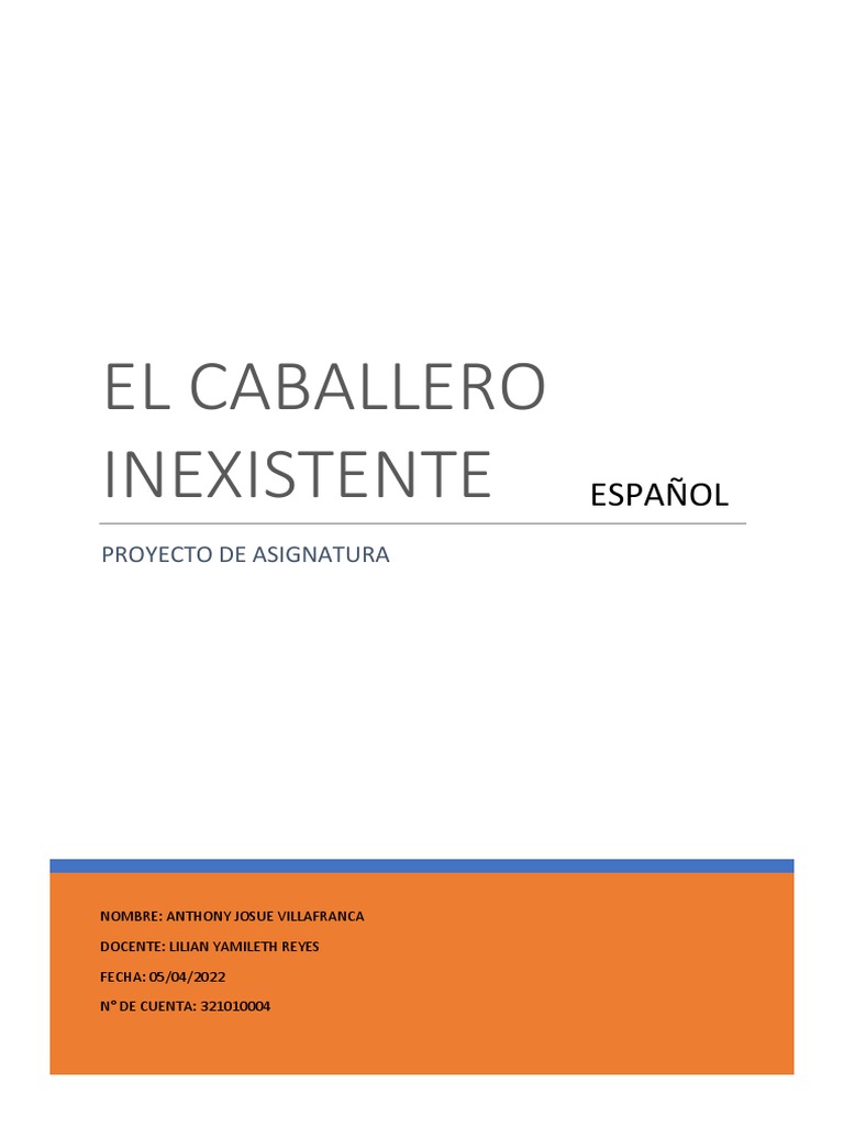 Proyecto de Español | PDF
