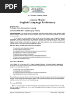 English Discourse: Learning Module | PDF | Discourse | Linguistics