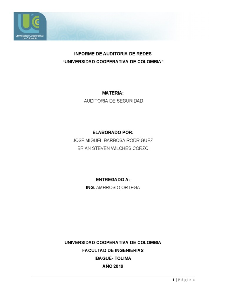 Informe Tecnico Auditoria de Software Final | PDF | Explotar (Seguridad ...