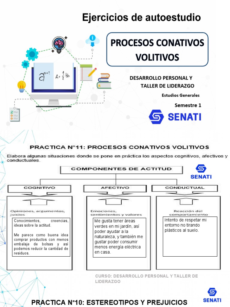 Ejercicios Unidad 11 Proceso Conativo Desarrollo | PDF | Desarrollo ...