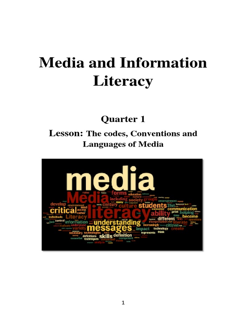 Media Literacy: Codes and Conventions | PDF | Information | Symbols