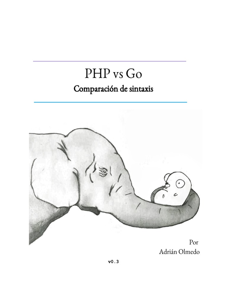 PHP vs Go - Comparación de Sintaxis | PDF | Estructura de datos de matriz | Devolución de ...