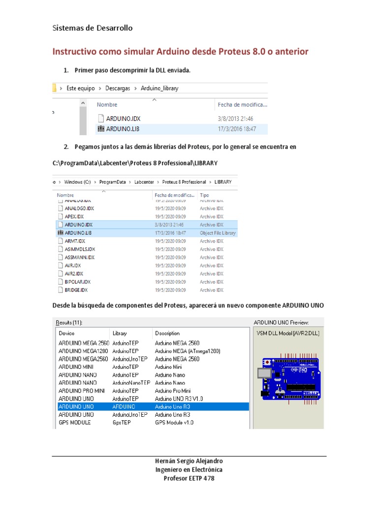 ARDUINO y PROTEUS | PDF | Compilador | Programa de computadora