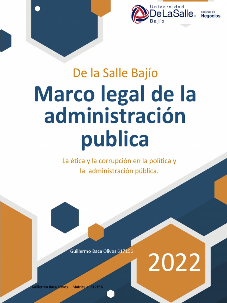 Ensayo Sobre La ética Y La Corrupción En La Política Y La