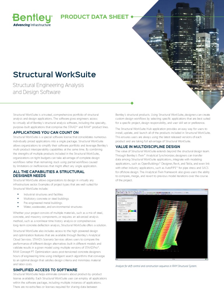 PDS Structural WorkSuite LTR EN LRRR | PDF | Computer Engineering ...