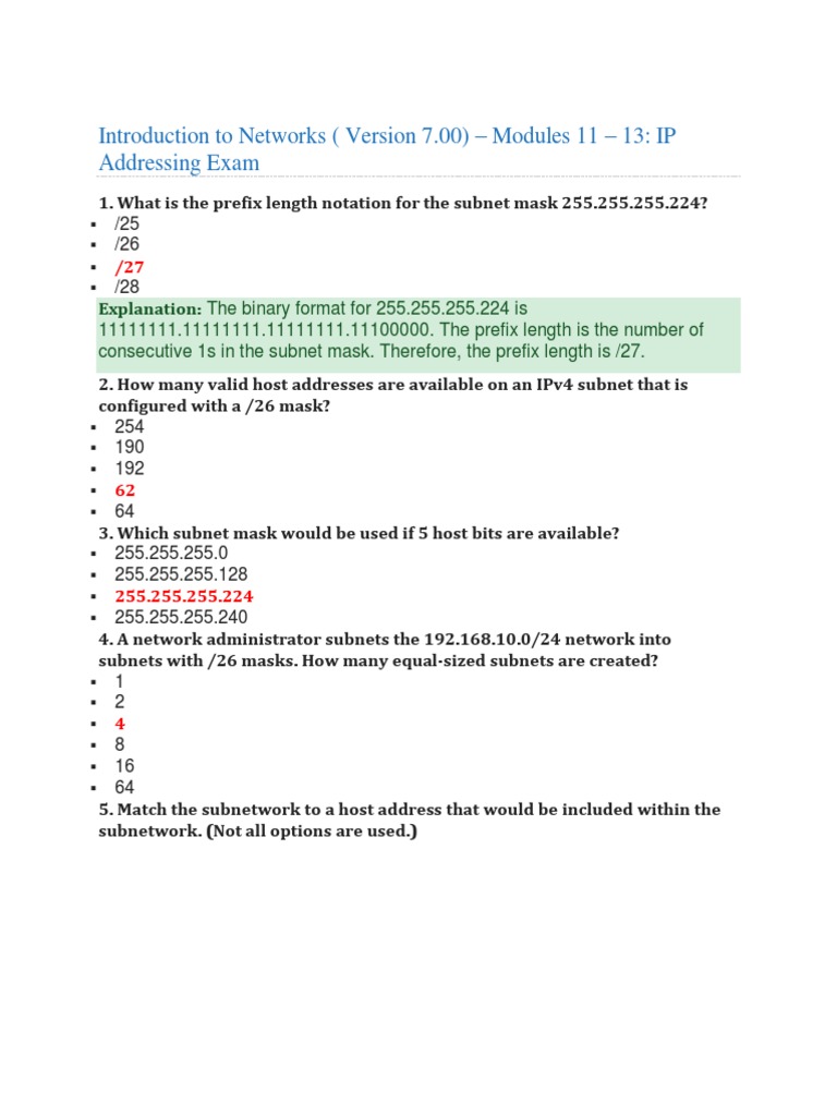 IP Addressing | Download Free PDF | I Pv6 | Ip Address