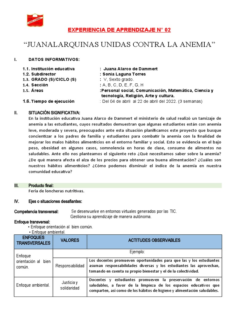 Experiencia de Aprendizaje | PDF | Ecuaciones | Probabilidad