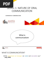 Communication Skills - Module 1 PDF | PDF | Body Language | Nonverbal ...