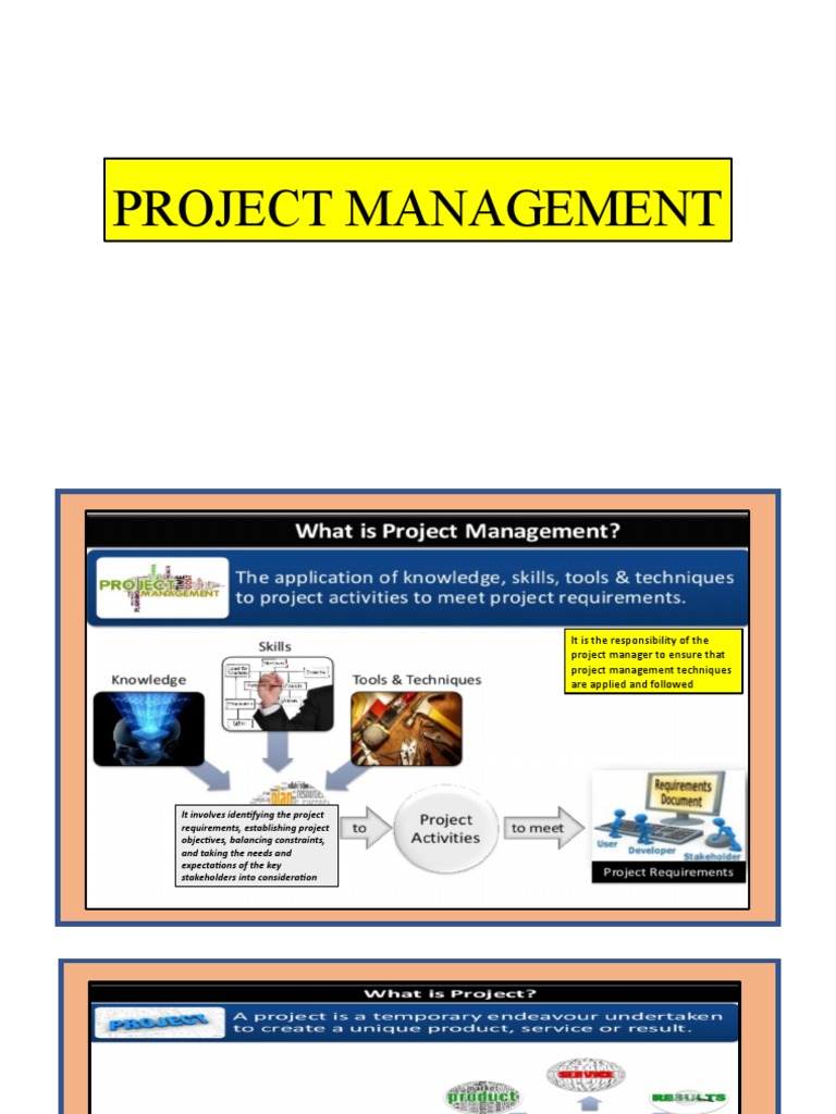 Project Management | PDF | Project Management | Business