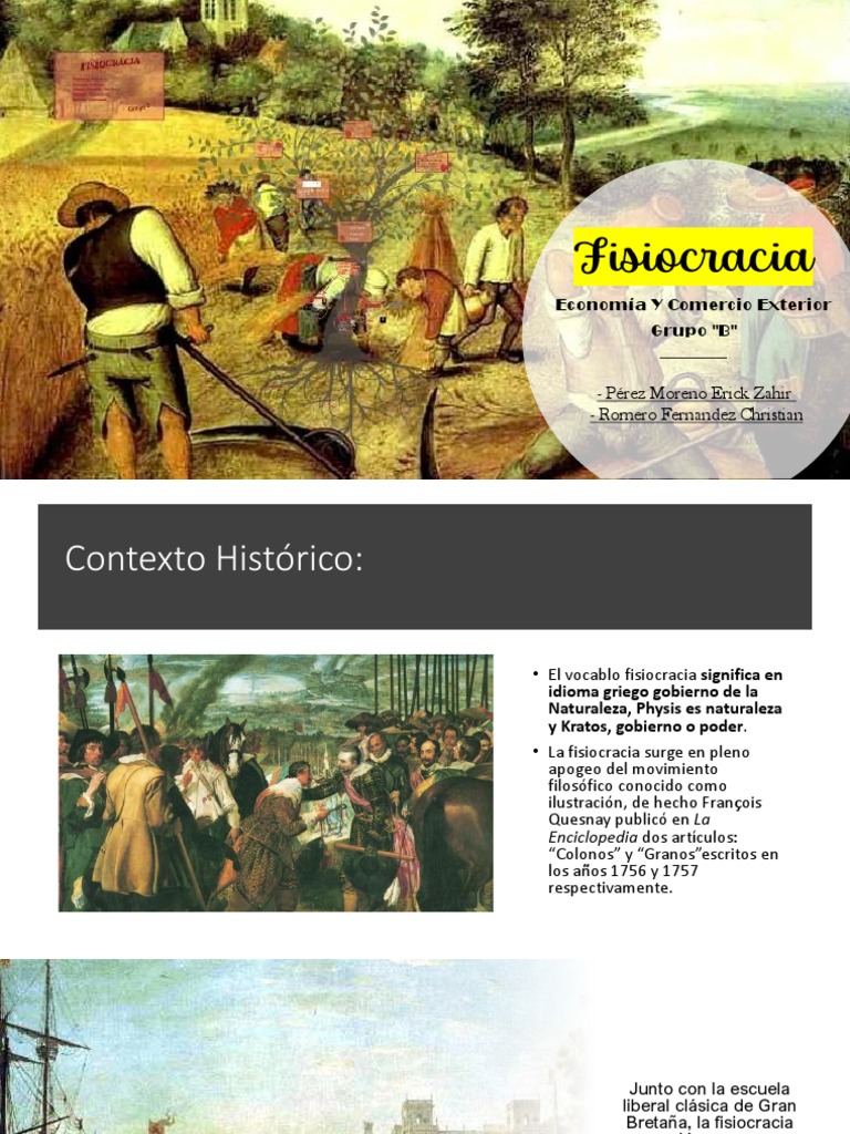 Fisiocracia | PDF | Teorías filosóficas | Economias
