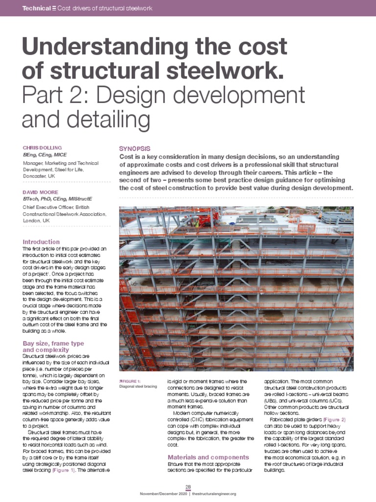 Understanding The Cost of Structural Steelwork Part 2 Design ...