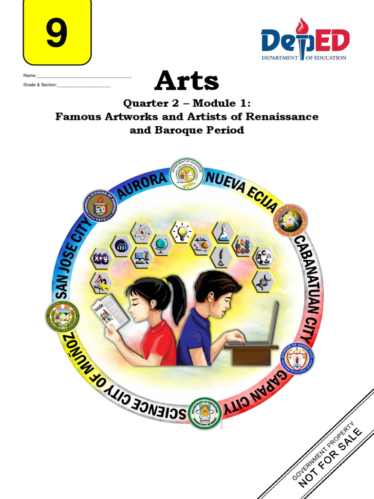 Arts 9 Q2 Module 1 | PDF | Baroque | Renaissance Art