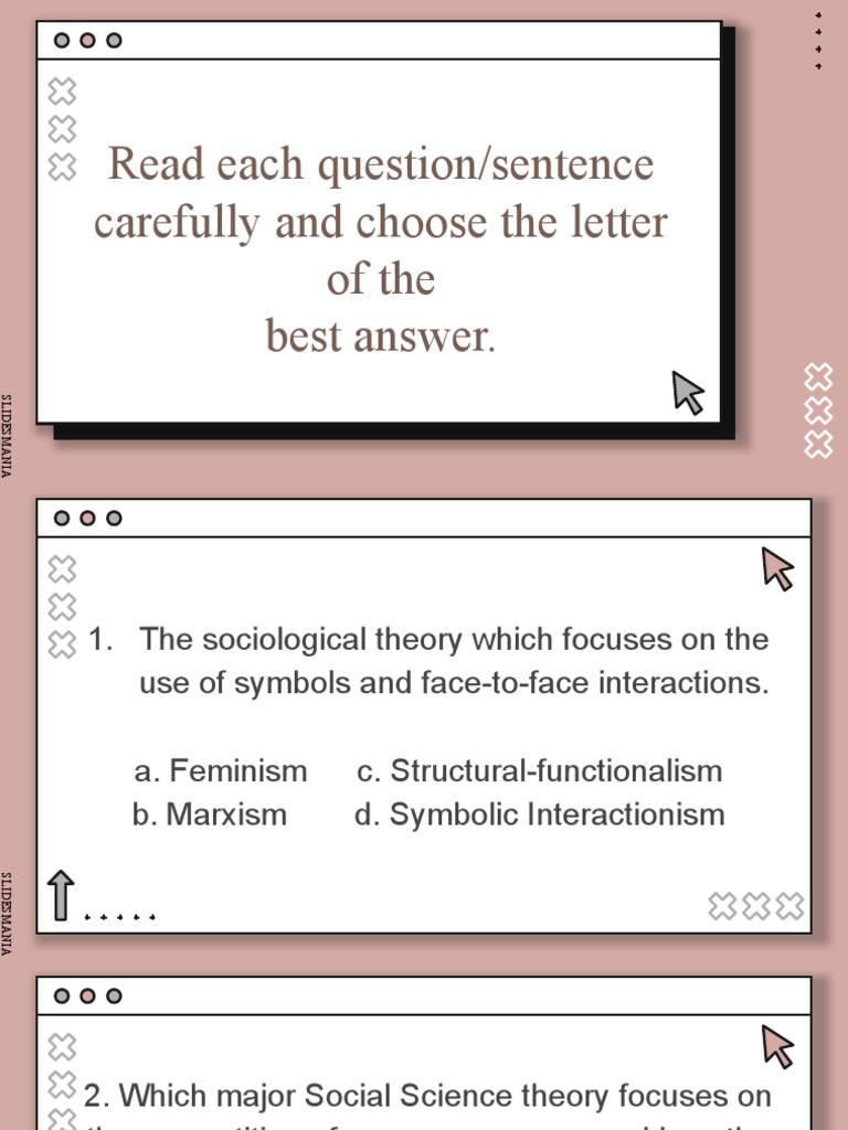Major Social Science Theories Overview | PDF | Social Structure | Sociology