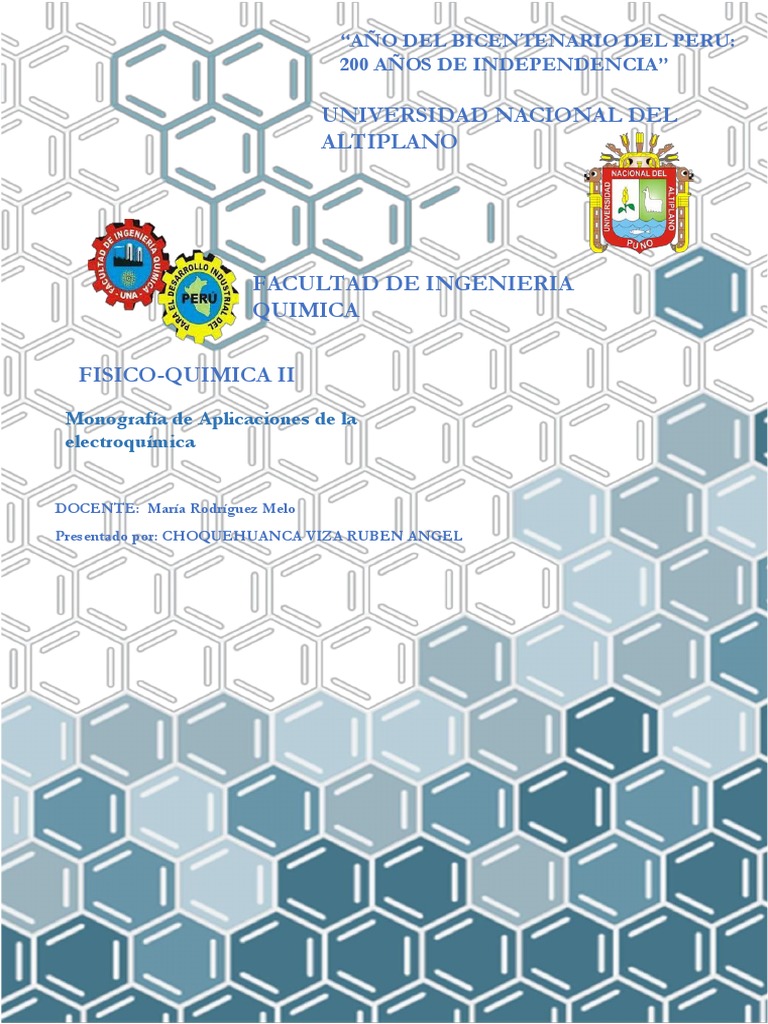 Aplicaciones de La Electroquimica | PDF | Electroquímica | Electrodo