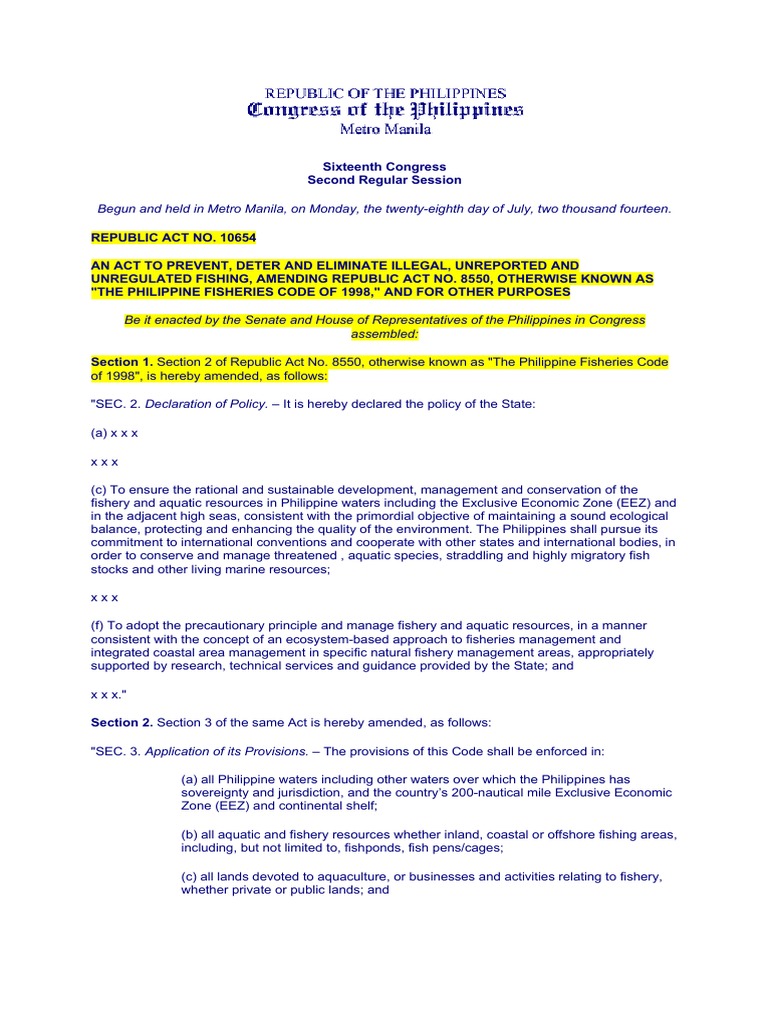 Republic Act 10654 Overview | PDF | Fine (Penalty)
