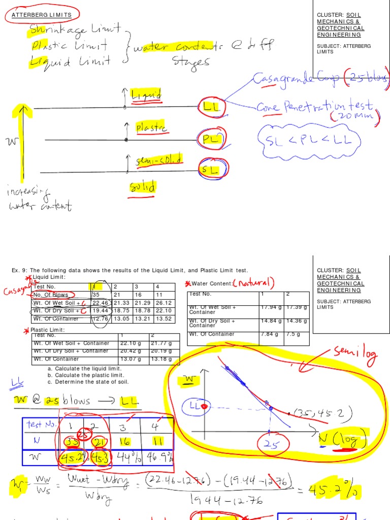 Soil Mechanics & Geotech 2 Part 1 | PDF | Geotechnical Engineering ...