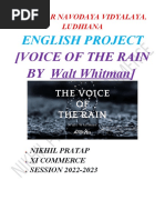 Class 11 English Project Cbse | PDF