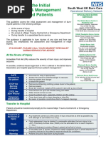 Management of Burns in Children: Decision Flow Chart | PDF