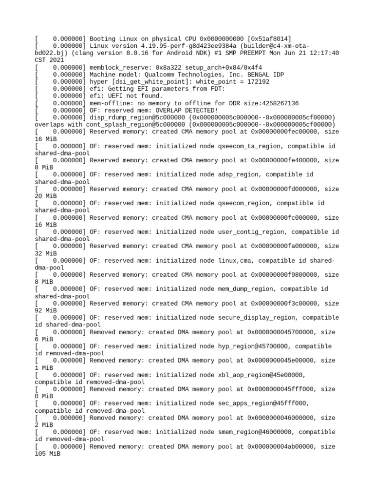 Dmesg | PDF | Cpu Cache | Bluetooth