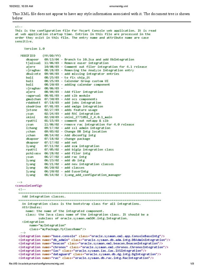Emomsintg XML | PDF | Computer File Formats | Communications Protocols