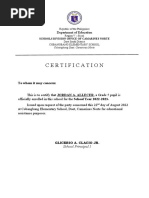 Editable Sample Certificate Template For Kinder, Grade 6, Grade 10 ...