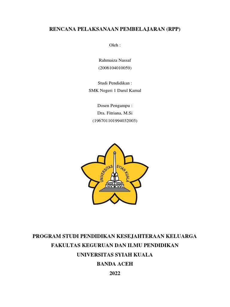 RPP Dasar Desain - Siluet | PDF