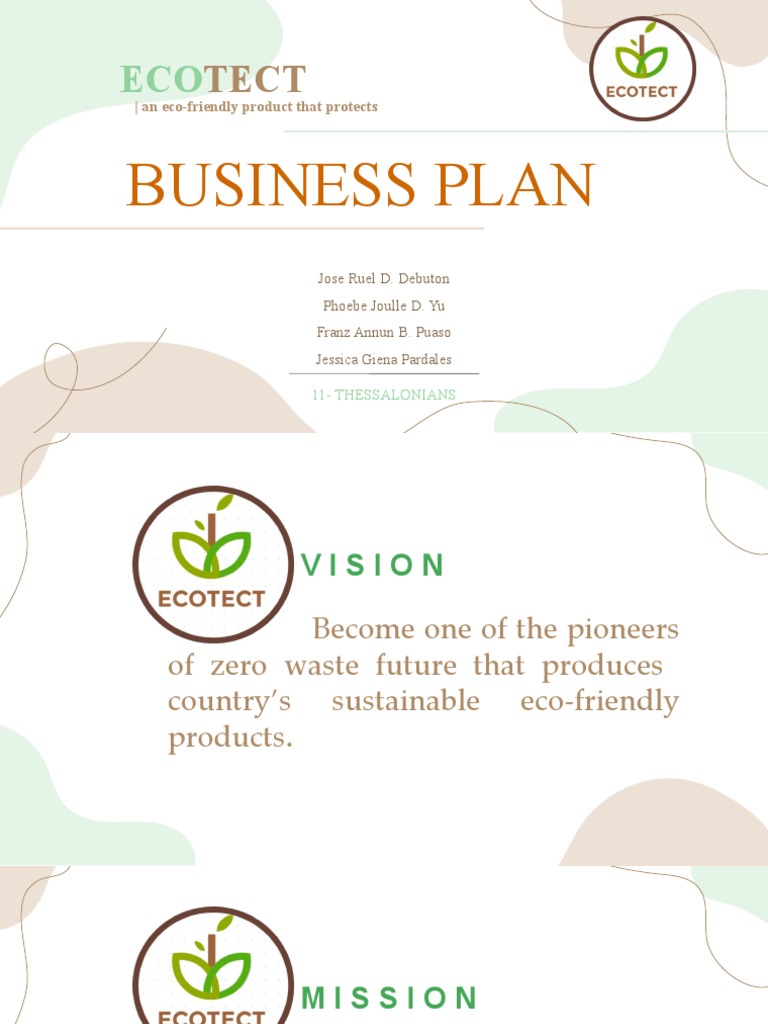 Business Plan For Entrep | PDF