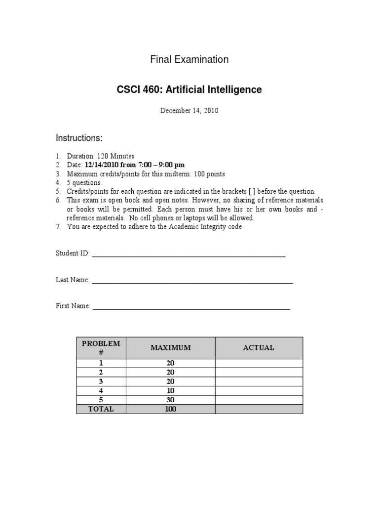 Final Solutions | PDF | Cognitive Science | Mathematical Logic