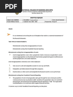 INTERNAL CONTROL - Test Bank | PDF | Internal Control | Audit