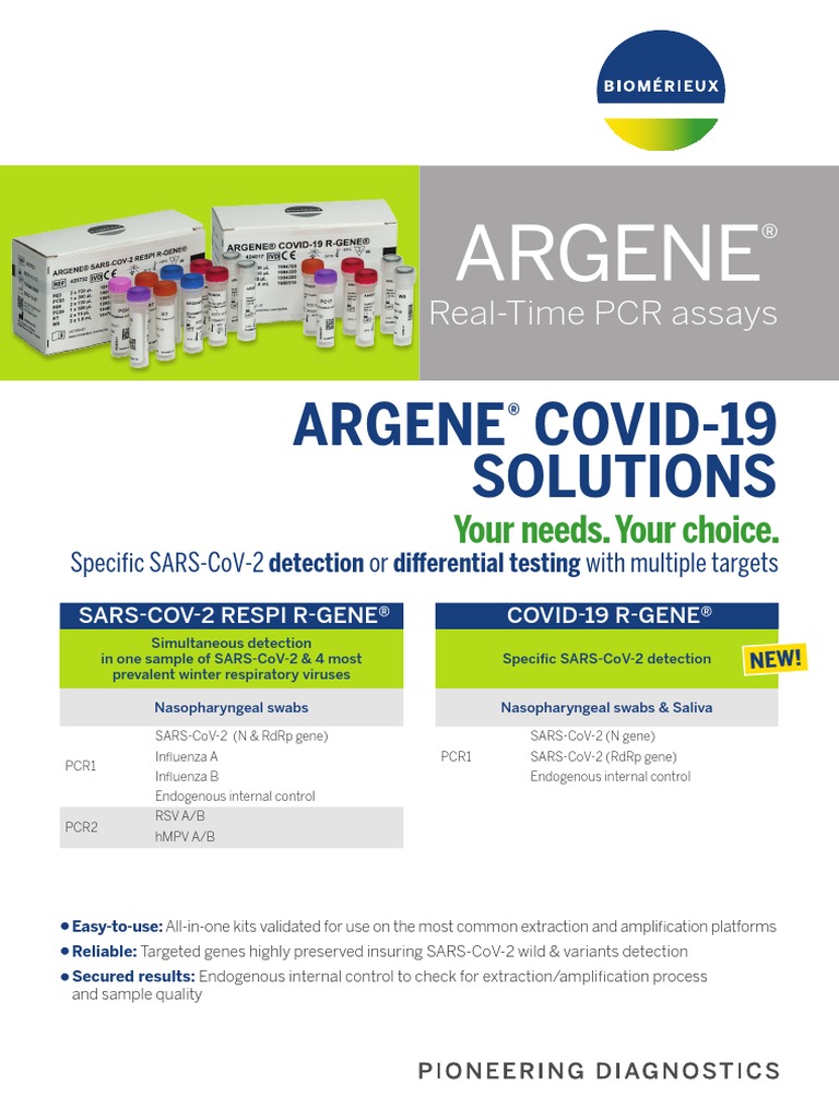 Argene Covid-19 Solutions Ce Marked - 9321502 007-Gb-A 3 0 | PDF ...