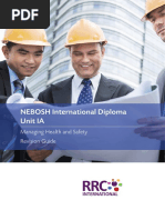 Nebosh Diploma Unit Dni | PDF | Occupational Safety And Health | Risk